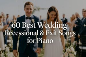60 Best Piano Songs for Wedding Recessionals & Exits